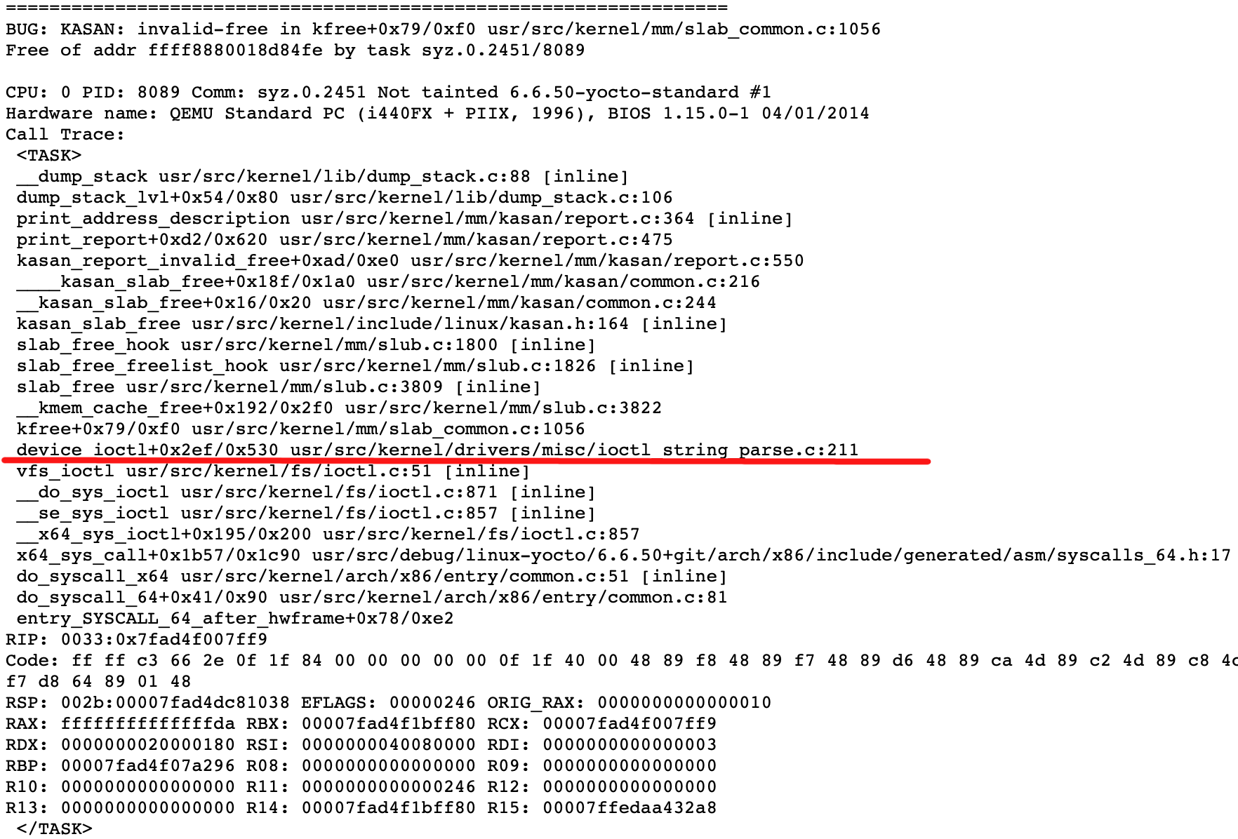 Fuzzing Yocto Kernel Modules with Syzkaller - ejaaskel